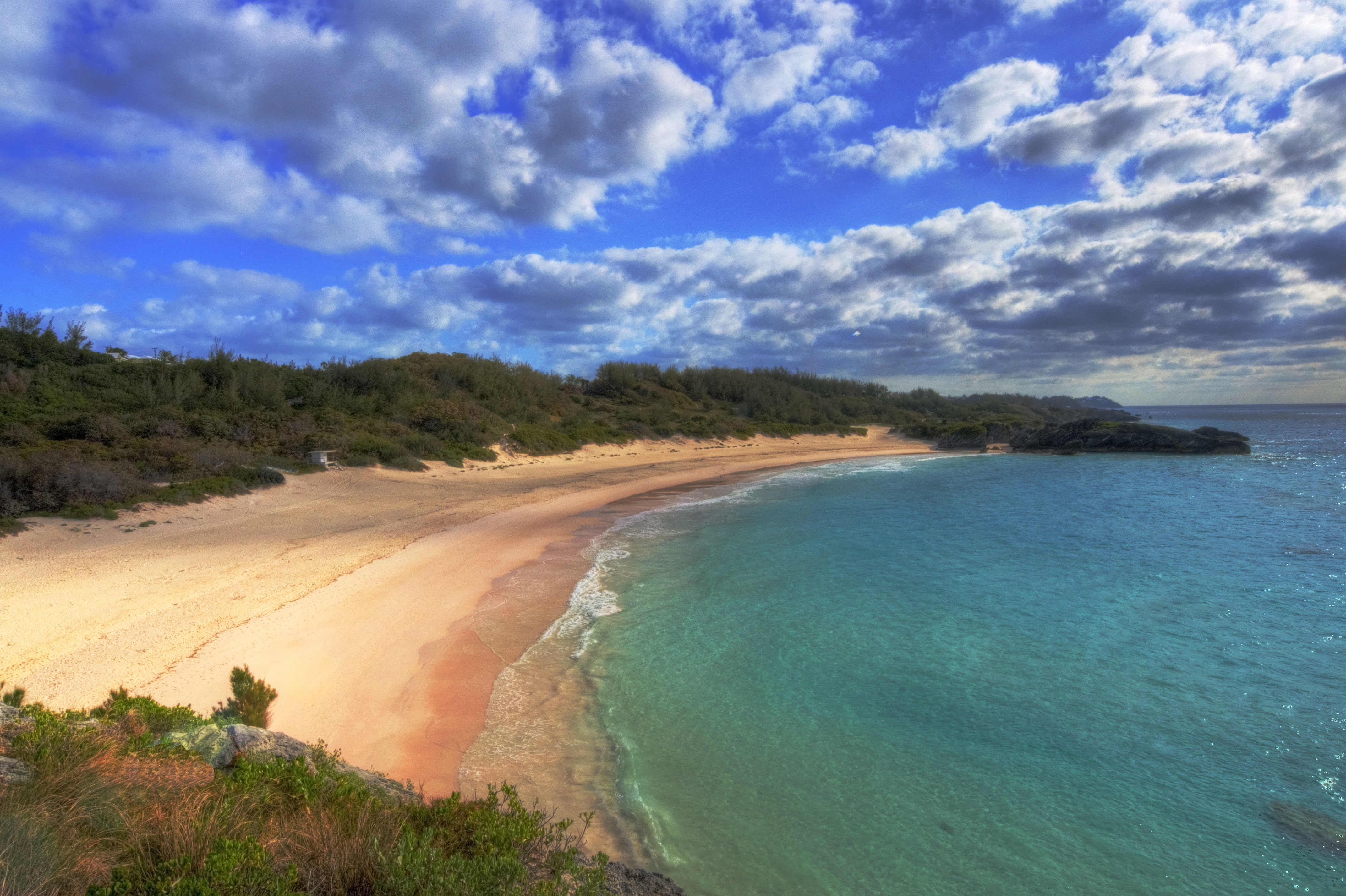 Bermuda Horseshoe Bay Beach Map